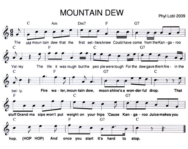 MOUNTAIN DEW – Phyl Lobl